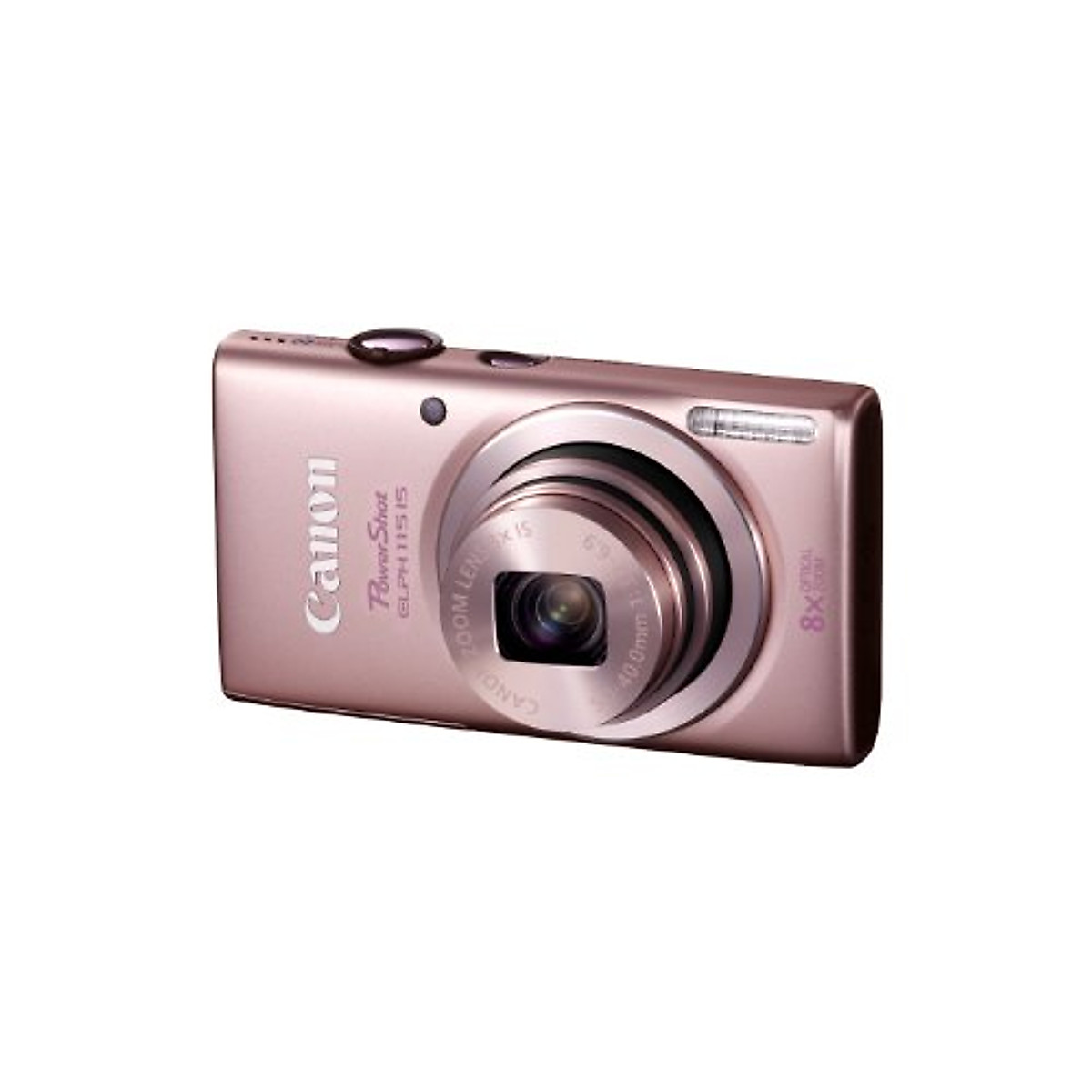 Canon PowerShot ELPH 115 is 16.0 MP Digital Camera with 8X Optical Zoom with a 28mm Wide-Angle Lens and 720p HD Video Recording (Pink)