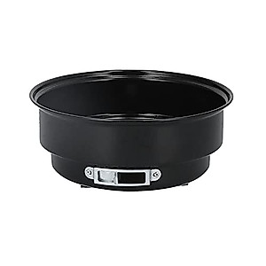 Mini Round Barbecue Grill Set, Portable Iron Charcoal Grill, with A Handle, for Home Kitchen BBQ Picnic Camping