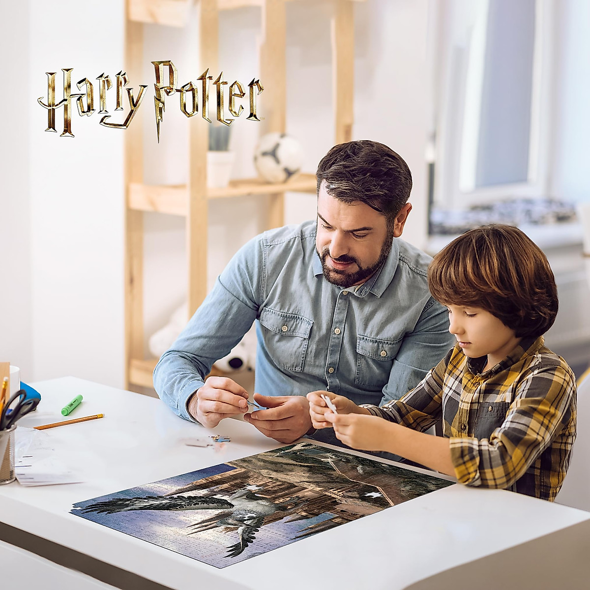 Prime 3D | Warner | Harry Potter | 300 Piece 3D Jigsaw Puzzle for Adults & Kids | Finished Size 18" x 12" | Challenging & Fun for Kids & Families | Immersive 3D Lenticular Effect