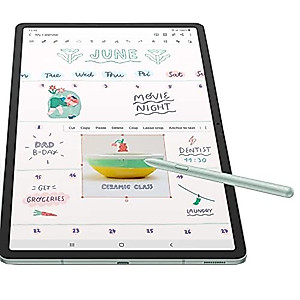 Galaxy Tab S7 FE S Pen Replacement Stylus Pen for Samsung Galaxy Tab S7 FE SM-T730, SM-T733, SM-T736B Touch Pen + Tips/Nibs (Mystic Green)