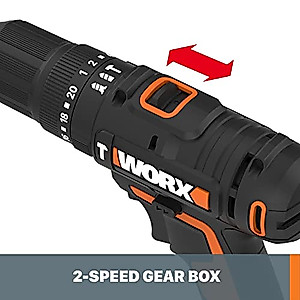 Worx 1/2” Hammer Drill Power Share - WX370L.9 (Tool Only)