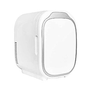 MagiDeal Mini Fridge Car Refrigerator 8L Cooler and Warmer Refrigerators Personal Refrigerator Skincare Fridge for Beverage Lunch Cosmetics Home Dorm