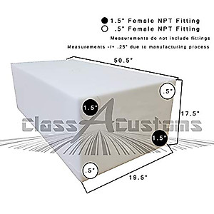 Class A Customs | T-7500 | 75 Gallon Fresh Water Holding Tank