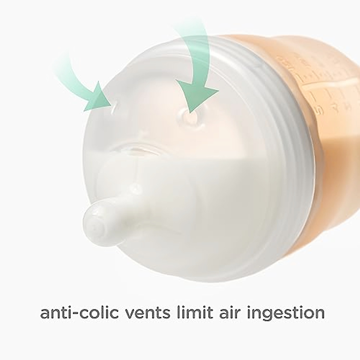 Olababy Gentle Bottle Silicone Replacement Nipple 2 Pack (0-3 Months/Preemie Flow)