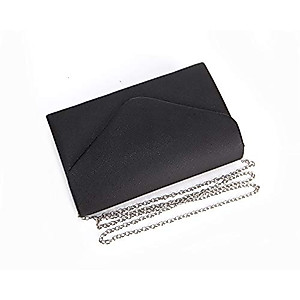 Nodykka Purses and Handbags Envelope Evening Clutch Crossbody Bags Faux Learther Classic Wedding Party Bag for Women