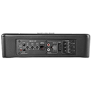 NVX QBUS10P 500W Peak (200W RMS) Amplified and Loaded 10" Ported Under Seat Quick Bass Universal Subwoofer System with Remote Bass Knob