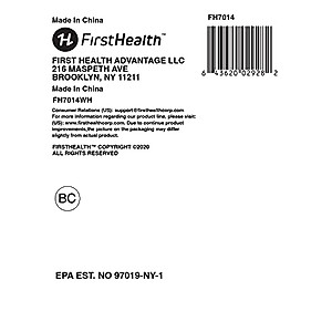 First Health UV Light Sanitizer, Phone Sanitizer UV Box | UV Sterilizer Box for Smartphone | Kills Germs Viruses & Bacteria UV-C Light Disinfector - Fits Phones up to 6.9" - Aromatherapy