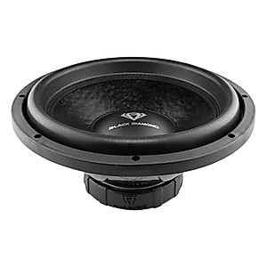 BLACK DIAMOND DIA-12D4 Car Subwoofer 12" 500W Max Power, 250W RMS, Dual 4 Ohms, DVC (1 Speaker)