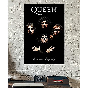 Queen Poster Fabric Art Poster Fabic Prints 16x24 inch for Wall Decoration No Framed