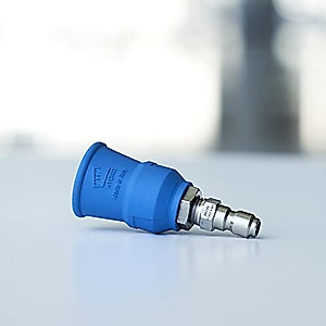 MTM Hydro Acqualine Pressure Washer Nozzle Guard Holder Tips Protector with 1/4” Quick Coupler Plug, 40 Degrees 4.0