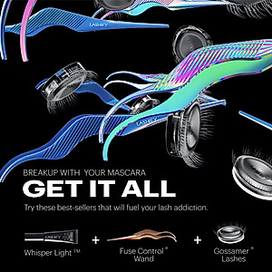 Lashify Bold 12mm Gossamer DIY Eyelash Extensions Refill, Black, Easy False Eyelashes for a Natural Look