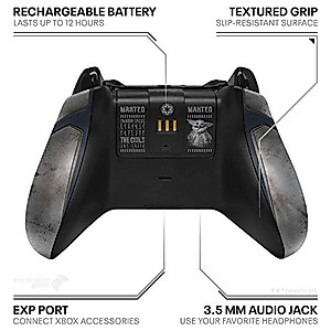 Controller Gear Star Wars: The Mandalorian Baby Yoda, Xbox Wireless Controller + Pro Charging Stand Bundle for Xbox-Limited Edition-Officially Licensed By Xbox, Disney, Lucasfilm Ltd. - Xbox One