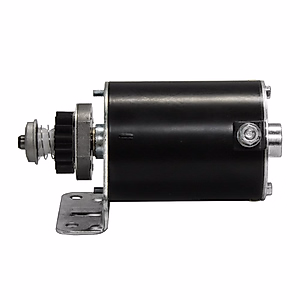 Starter Motor Compatible with L118 L120 Briggs & Stratton for Lawn Mower 390838 393499 497594 497595 497401 494198 494990 Toro John Deere 20 22 20Hp 22Hp Cub Cadet AM106883, AM38136, AM39285, SBS0004