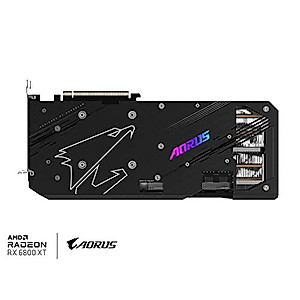 GIGABYTE AORUS Radeon RX 6800 XT Master 16G Graphics Card, MAX-Covered Cooling, 16GB 256-bit GDDR6, GV-R68XTAORUS M-16GD Video Card