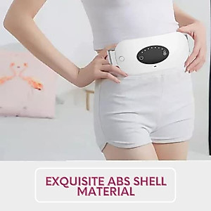 NGP Portable Cordless Heating Pad, Electric Waist Belt Device, Fast Heating Pad, Menstrual Heating Pad for Cramps and Back Pain, Wireless Heating Pad, Back or Belly Heating Pad for Women and Girl