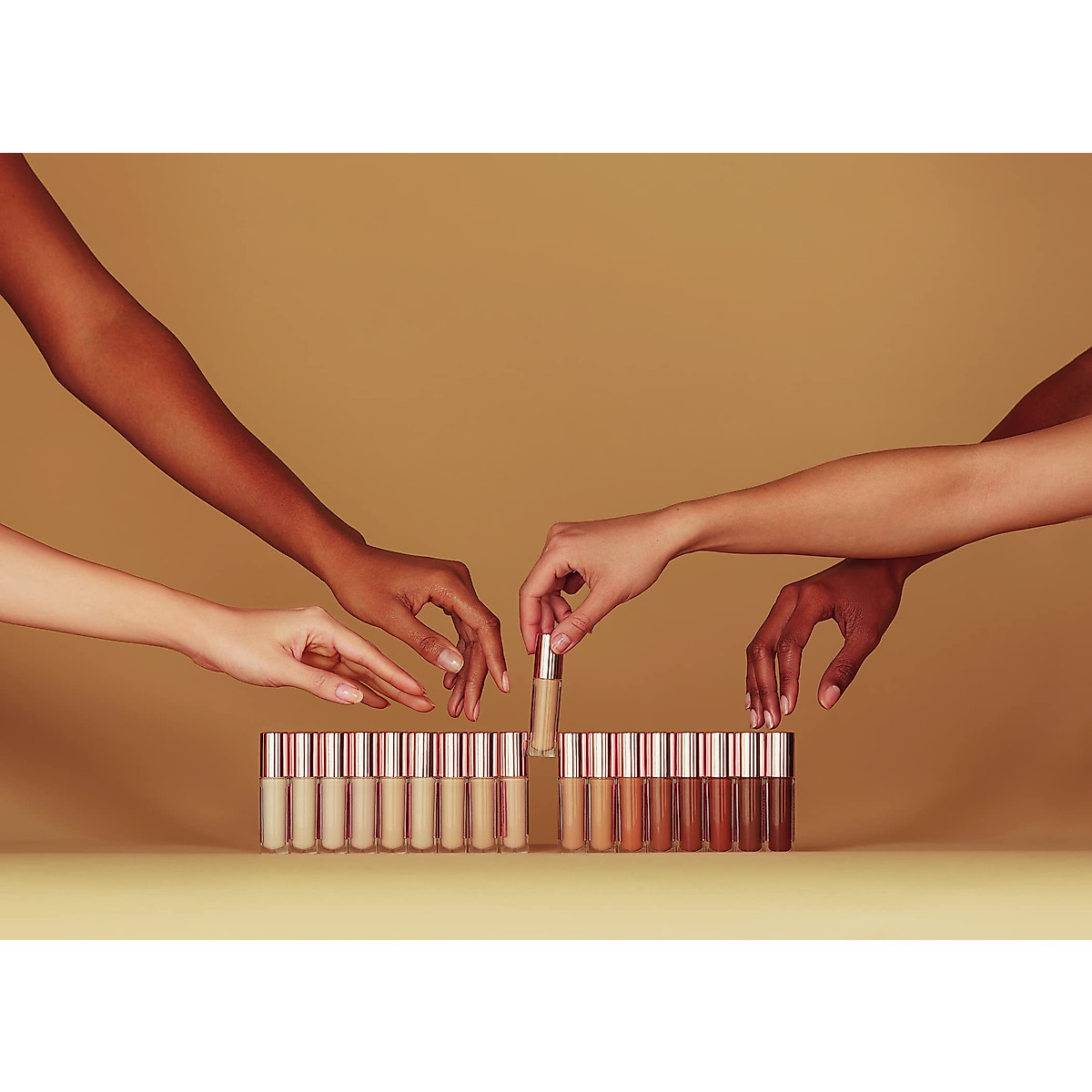 Makeup Revolution Conceal & Define Concealer, Full Coverage Makeup Concealer, Matte Finish & Long Wear, For Fair Skin Tones, Vegan, C3, 4ml