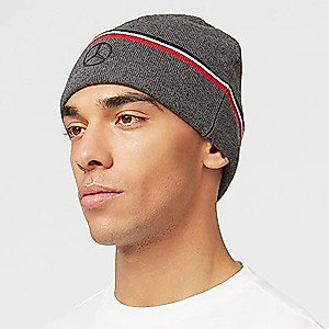 Mercedes AMG Petronas Formula One Team - Official Formula 1 Merchandise - 2022 Team Beanie - Grey - One Size