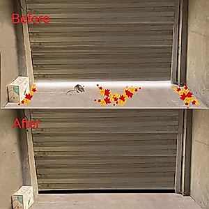 Universal Garage Door Threshold Seals Bottom Rubber Replacement, weatherproofing Garage Door Weather Stripping with Nails (20ft)