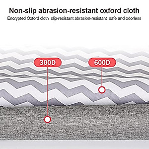 Hanging Changing Table Organizer Diaper Holder Cot Organizer for Crib Car Nursery Organizer for Bathroom, Children's Room, Nursery - Clear Window Caddy Hanger