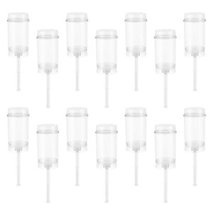 Push Up Cake Pop Containers: 30pcs Empty Cake Push Pops Shooters Container with Lids for Ice Cream Dessert Baking Molding