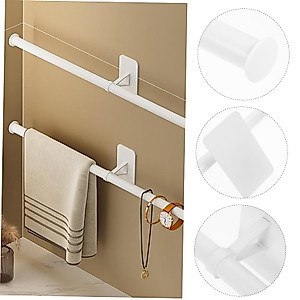 2pcs Aluminum Alloy Towel Rack Kitchen Towel Bar Bathroom Racks Shower Towel Rack Hand Towel Racks for Bathroom Towel Rack for Kitchen Towel Rods for Bathroom Bath Towel Holder