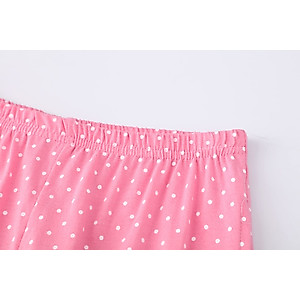 UNICABBIT21 Pajamas for Girls Cute Cat Unicorn Long Sleeve and Pants PJS Set Big Kids Cotton Sleepwear Set Size 6-16 (16, Grey&Pink)