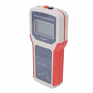 Solar Panel Tester, EY800W with Ultra Clear LCD MPPT Multimeter Open Circuit Voltage Troubleshooting for Photovoltaic Panel