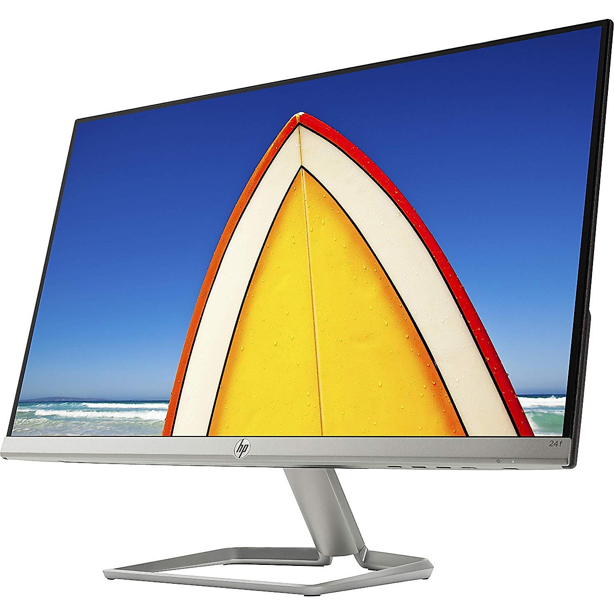 2-Pack HP 24F 24" IPS LED Full HD Monitor 75Hz 5ms HDMI VGA AMD FreeSync 9TH23AA (Renewed)