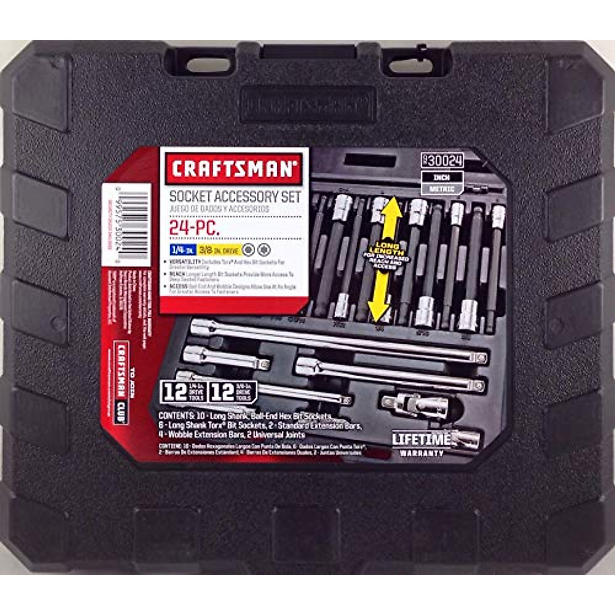 Craftsman 24 pc Reach and Access Socket Accessory Set
