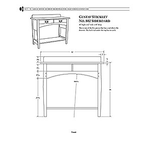 Great Book of Shop Drawings for Craftsman Furniture, Revised & Expanded Second Edition: Authentic and Fully Detailed Plans for 61 Classic Pieces (Fox Chapel Publishing) Complete Full-Perspective Views
