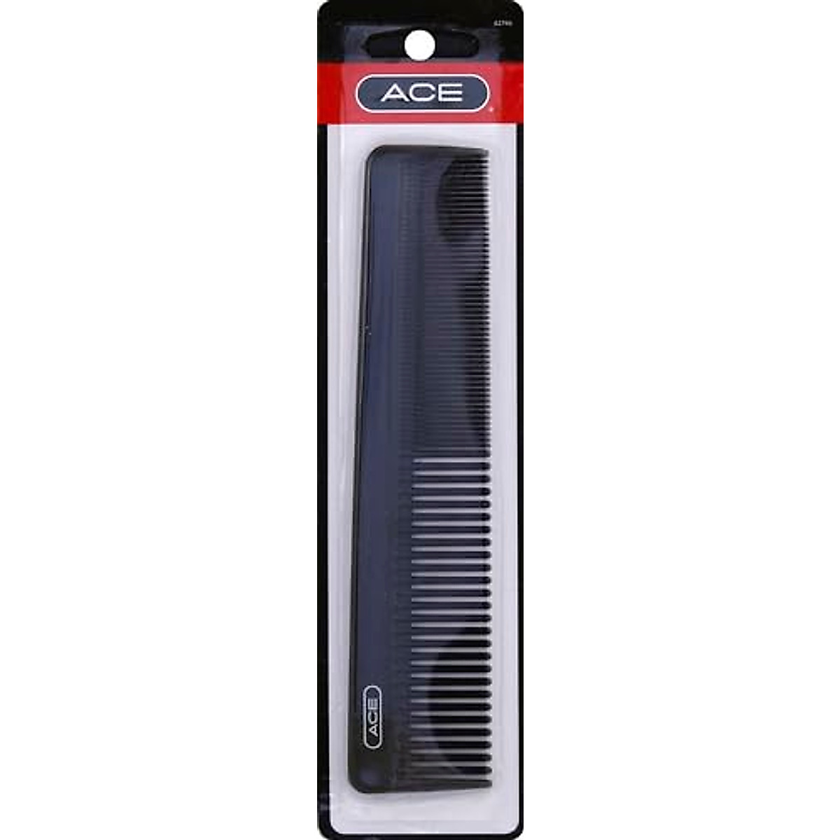 GOODY Ace Hair Dressing Comb - 7.5 Inch, Black - Great for All Hair Types - Fine Comb Teeth for Thin to Medium Hair