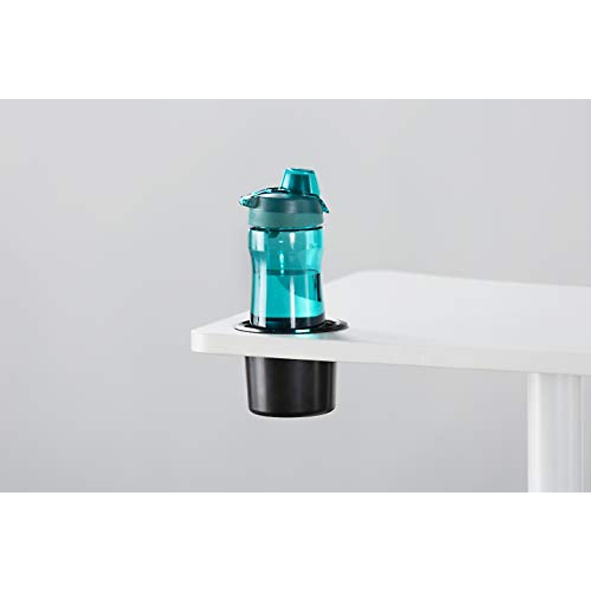 Safco Products 1944WH VUM Pneumatic Height-Adjustable Stand-Up Mobile Laptop Computer Workstation, Mobile Computer Cart, 22.875" D x 30.75" W x 48.25" H