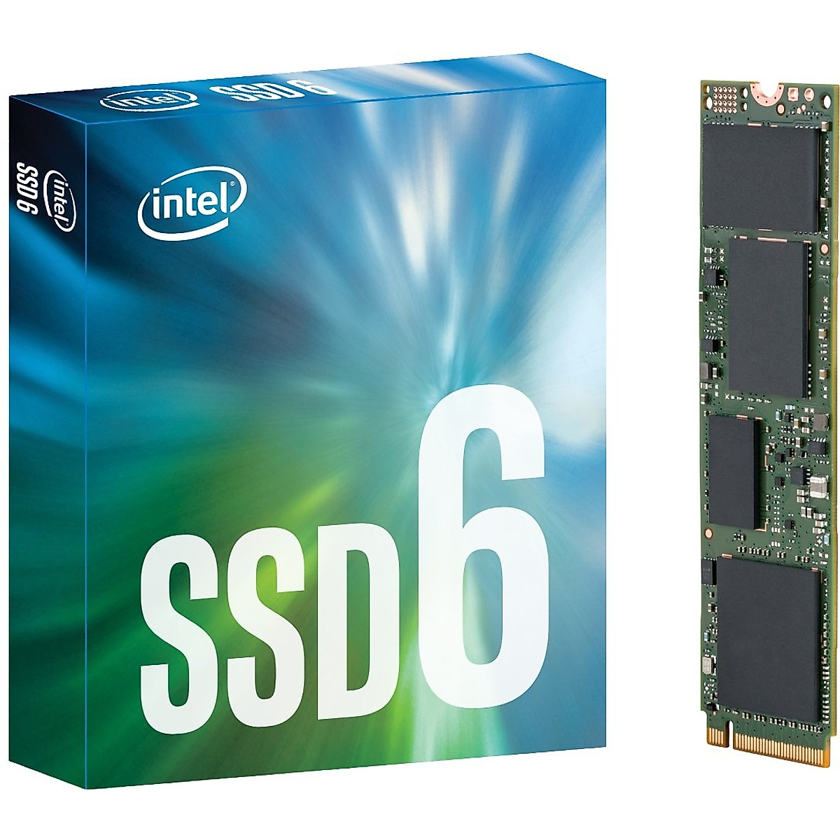 Intel SSD 600p Series SSDPEKKW010T7X1 (1 TB, M.2 80mm PCIe NVMe 3.0 x4, 3D1, TLC) Reseller Single Pack