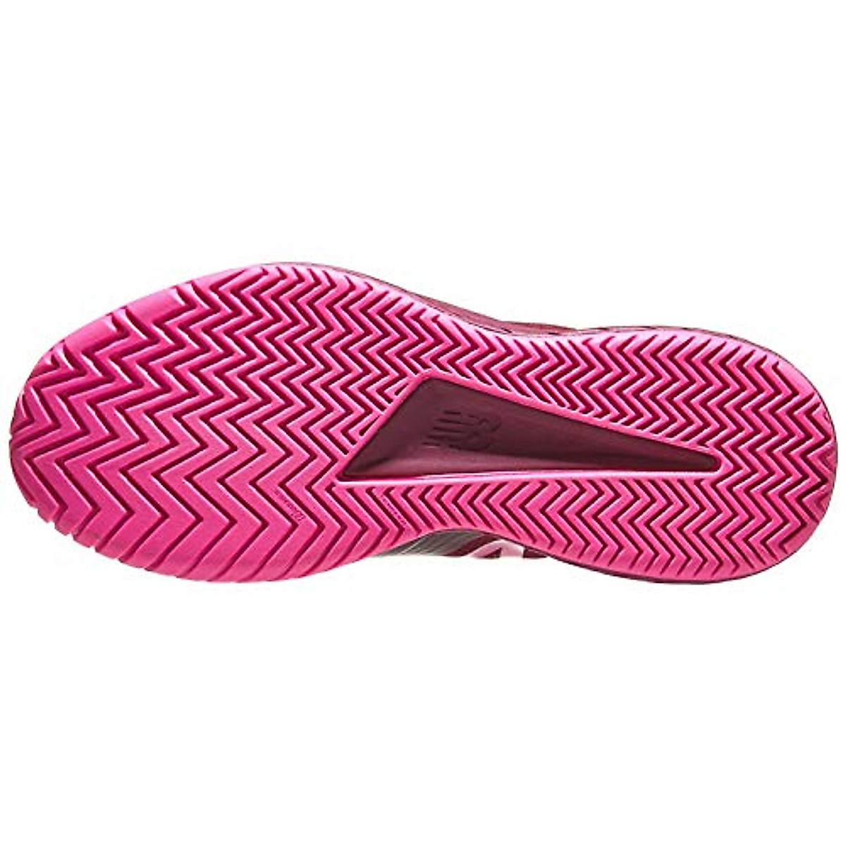 New Balance Women's 896 V3 Hard Court Tennis Shoe, Peony/Vivid Coral, 5.5 W US