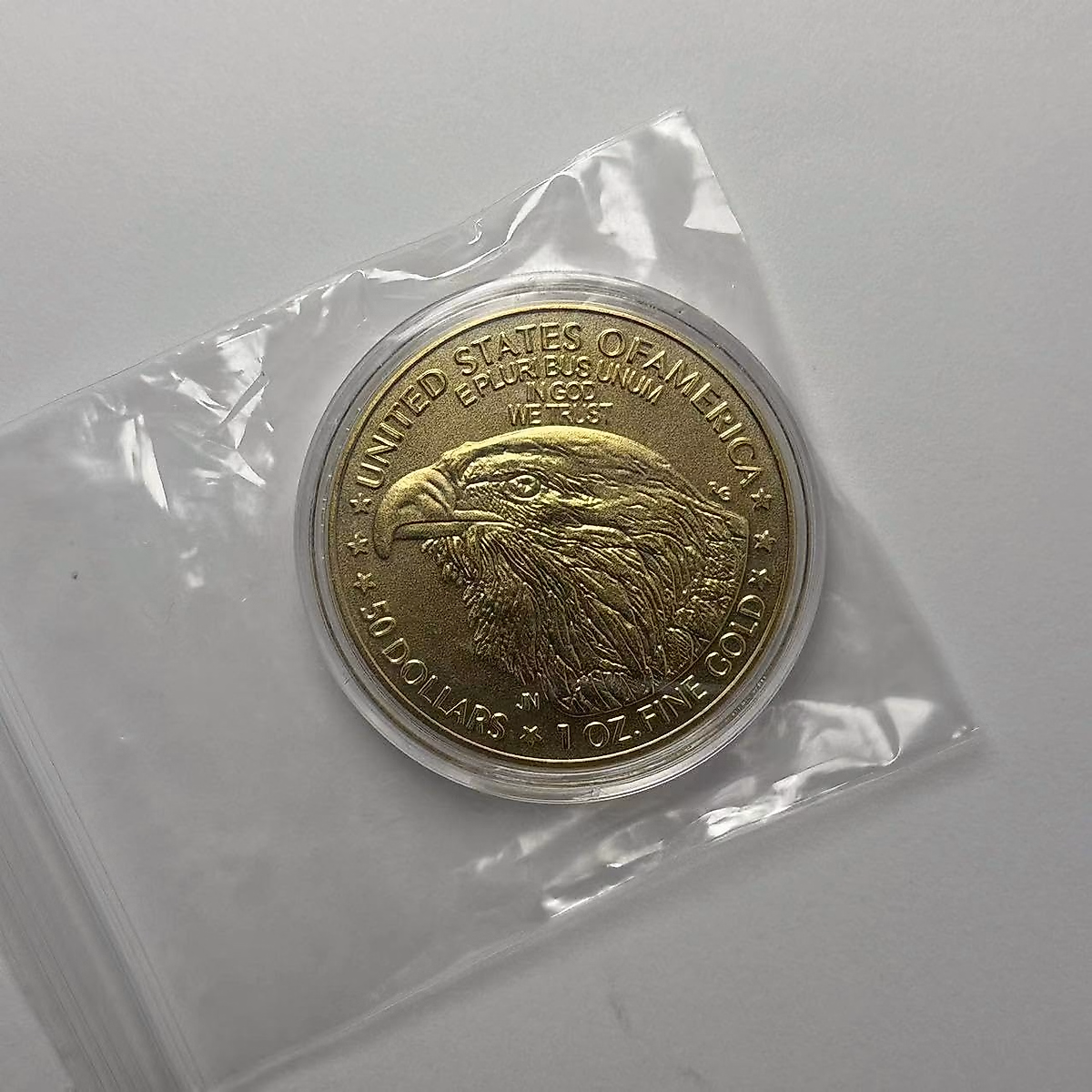 2021-2024 US Coins 1oz The United States Statue of Liberty Gold Plated Coin - American Eagle Coin Commemorative Coin (2024-gold)