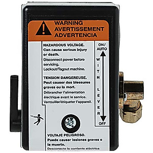 Ingersoll-Rand 23474661 Pressure Switch for Single Stage Compressor SS3 And SS5