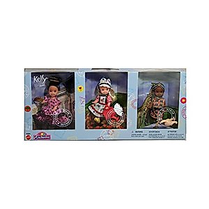 Barbie Kelly Friends of the World 3-Doll Gift Set