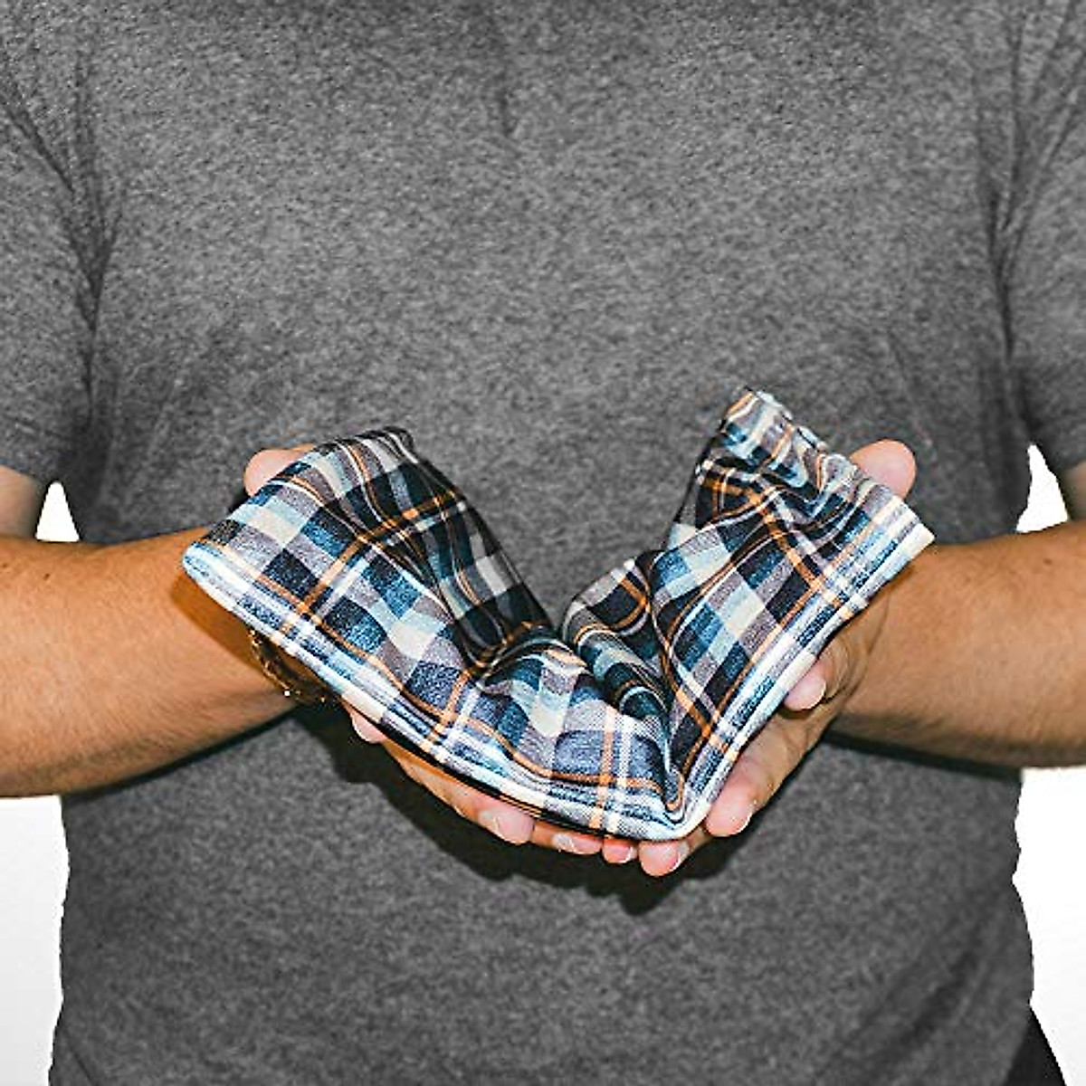 ProActive Therm-O-Clay Reusable Hot or Cold Therapy Pack for Injuries, Swelling, Inflammation, Soreness, Sprains and Bruises, Natural Clay Compress for Pain Relief 12" x 10", Washable Cover., Blue