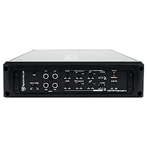 Rockville Krypton MF4 2400w Peak / 600w RMS 4 Channel Marine Amplifier Boat Amp
