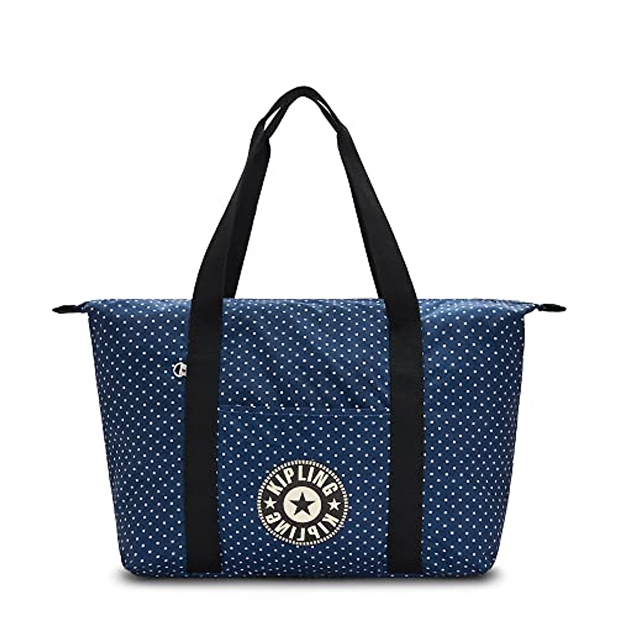 Kipling Art Medium Lite Printed Tote Bag Soft Dot Blue C