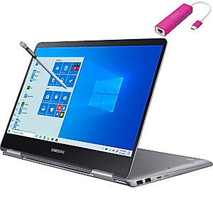 SAMSUNG Notebook 9 Pro 15" FHD Touchscreen 2-in-1 Laptop Computer, Intel Quad-Core i7-8550U Up to 4.0GHz, 16GB DDR4 RAM, 1TB SSD, AMD Radeon 540 2GB, 802.11AC WiFi, Windows 10, iPuzzle Type-C HUB
