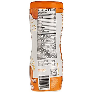 Happy Baby Organic Baby Food Superfood Puffs Sweet Potato & Carrot, 2.1 Ounce Organic Baby or Toddler Snacks, Crunchy Fruit & Veggie Snack, Choline to Support Brain & Eye Health