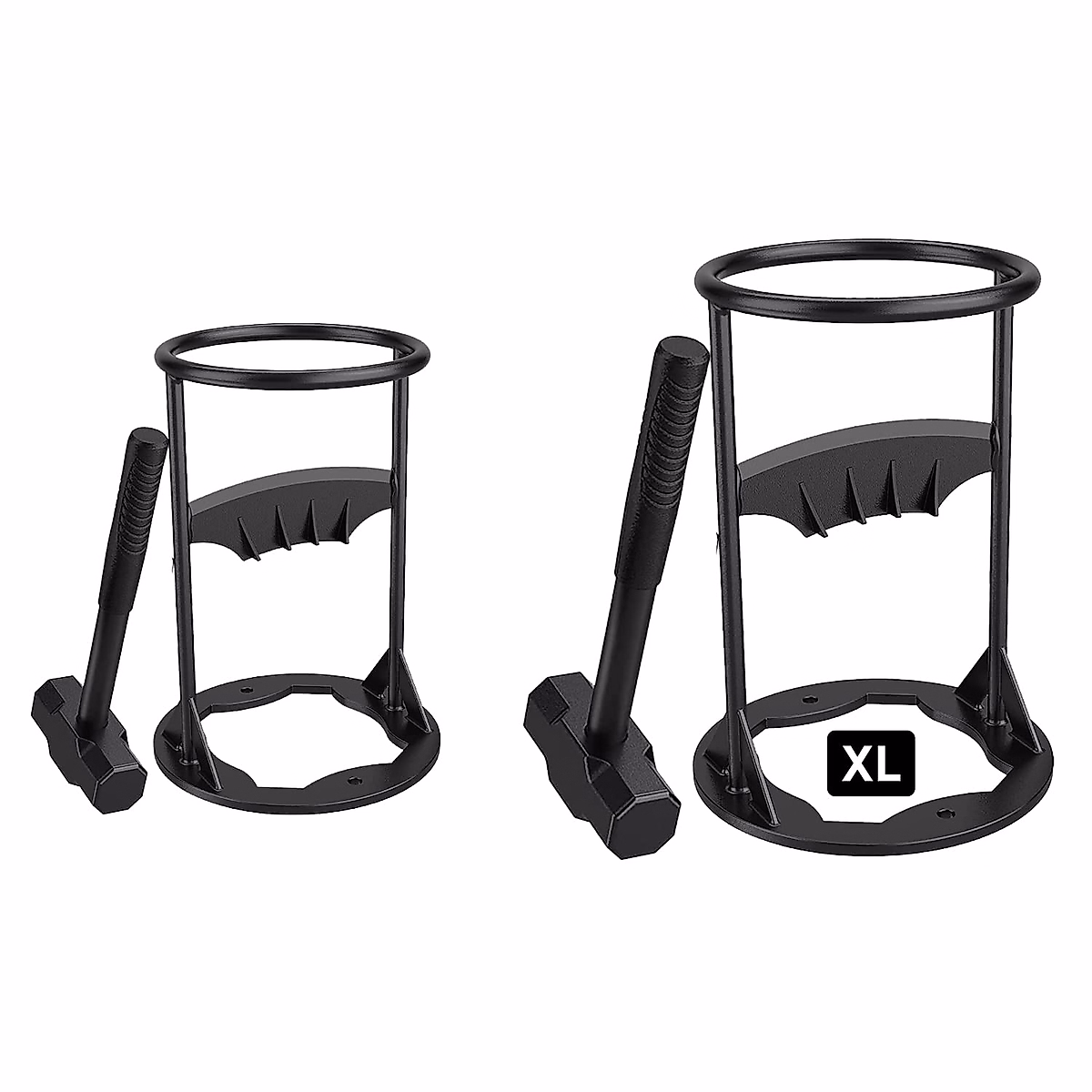 Blue Home XL Kindling Splitter — with 5.5 Lbs Sledge Hammer — Easy Portability — Manual Log Splitter (XL Kindling Splitter)