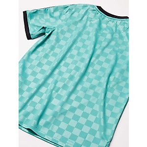 Umbro Check Diamond Perf S/s, Mint/Black Beauty, X-Large (18)