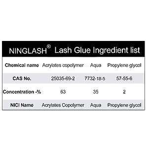 Lash Cluster Glue Waterproof Lash Bond and Seal and Lash Remover NINGLASH Super Strong Hold 5 Days Long Lasting Cluster Lash Glue for DIY Eyelash Extensions Fast Drying Lash Glue For Eyelash Clusters