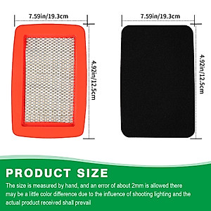 SOLLON redmax ebz8500 ebz7500 Air Filter 544271501 512654101 for Red Max EBZ8000 EBZ8001 EBZ8050 EB7000 EB8000 Husqvarna 170BF 180BF 370BFS 65cc 380BFS 72cc 570BFS 580BTS T4012-82310 T4012-82320