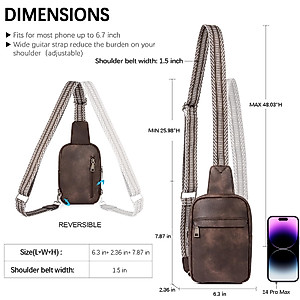 CLUCI Backpack Purse for Women + Small Sling Bag