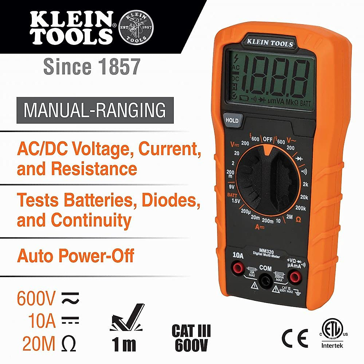 Digital Multimeter Test Kit with GFCI Outlet Tester | Klein Tools