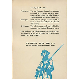 Day of glory: The guns at Lexington and Concord