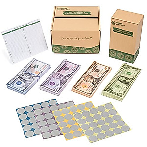 100 Envelopes Money Saving Challenge - Save 5050 Dollars In 100 Days Minimalistic Kit, 100 Cash Envelopes & Organizer Box Set, Trendy Tiktok & Youtube 5050 Bucks Savings Challenge, Fun Gift Ideas
